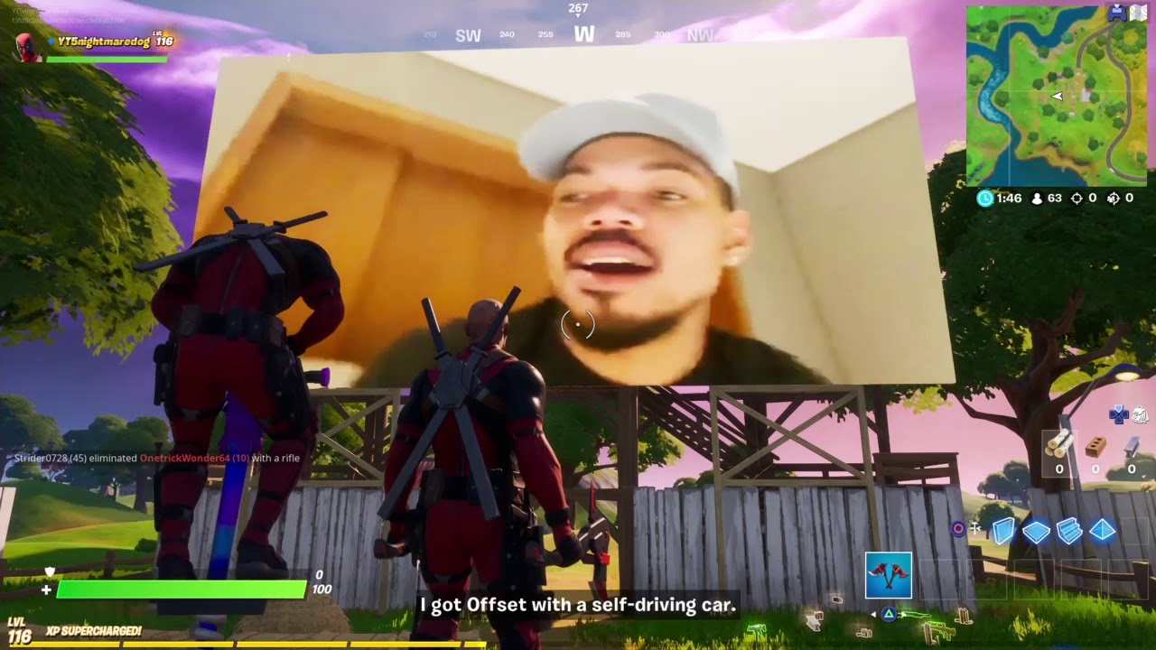 CHANCE THE RAPPER LIVE EVENT IN FORTNITE CHAPTER 2 S2 - YouTube
