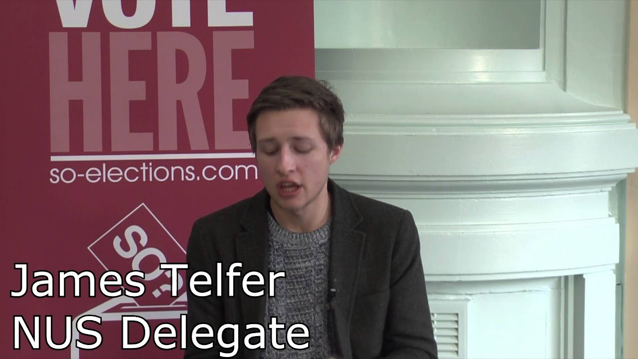 James Telfer - NUS Delegate - YouTube