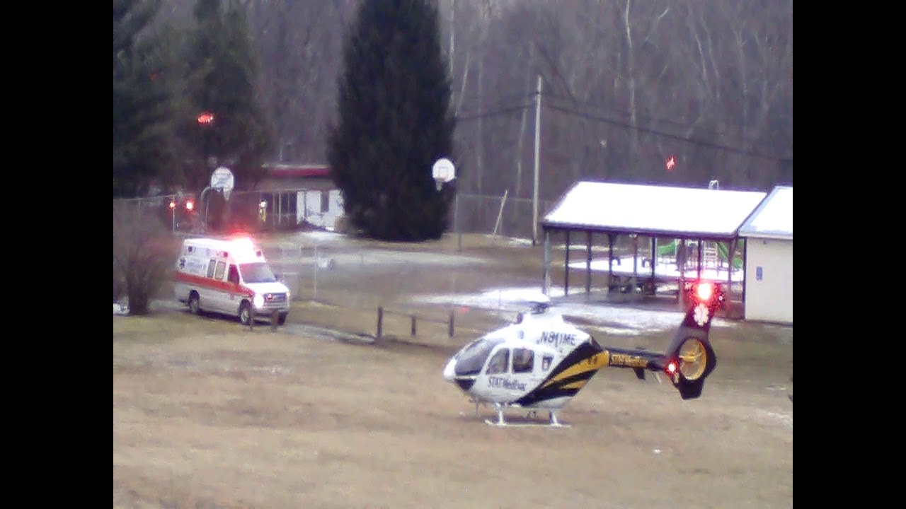 (On scene) Stat Medevac Take Off Derry Twp 3/1/19 - YouTube