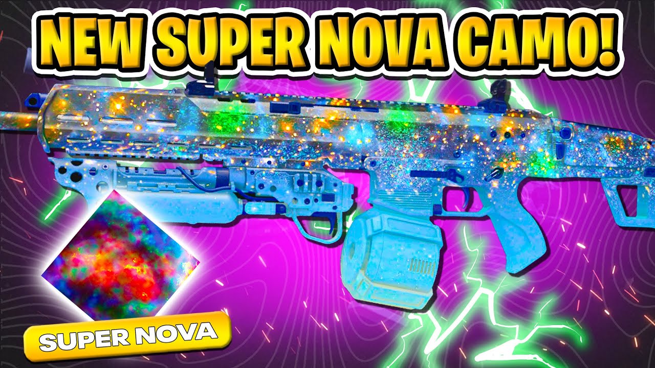 They Added A NEW RARE "SUPER NOVA" CAMO To MW3! - YouTube