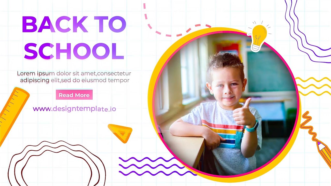 Back to School Slideshow After Effects Templates | Education, College ...