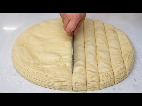 Pastanecilerin Gizli Patates Sırrı Tek Beze ile Oklavasız Tel Tel Açma Tarifi! 