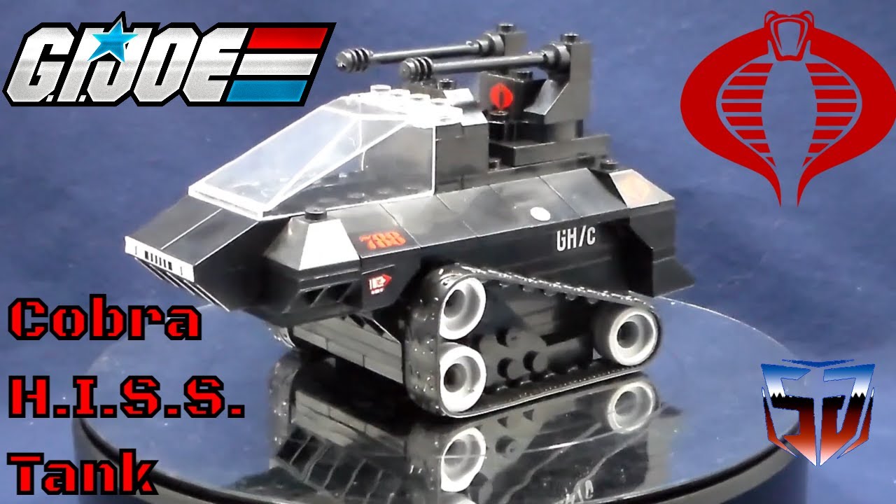 Brick Build Cobra Hiss Tank - YouTube