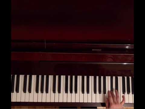 Ala gözlüm piano