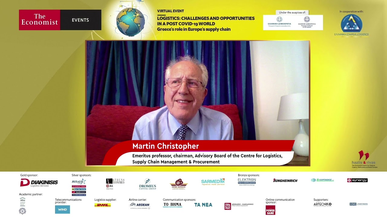 Martin Christopher on resilient and agile supply chains - YouTube