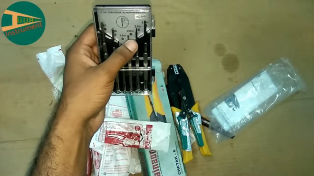 Tools for instrumentation technicians-Part 2 | Instrument Guru - YouTube