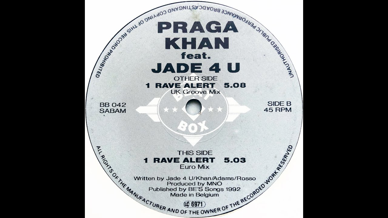 Praga Khan feat. Jade 4 U • Rave Alert (Euro Mix) (1992) - YouTube