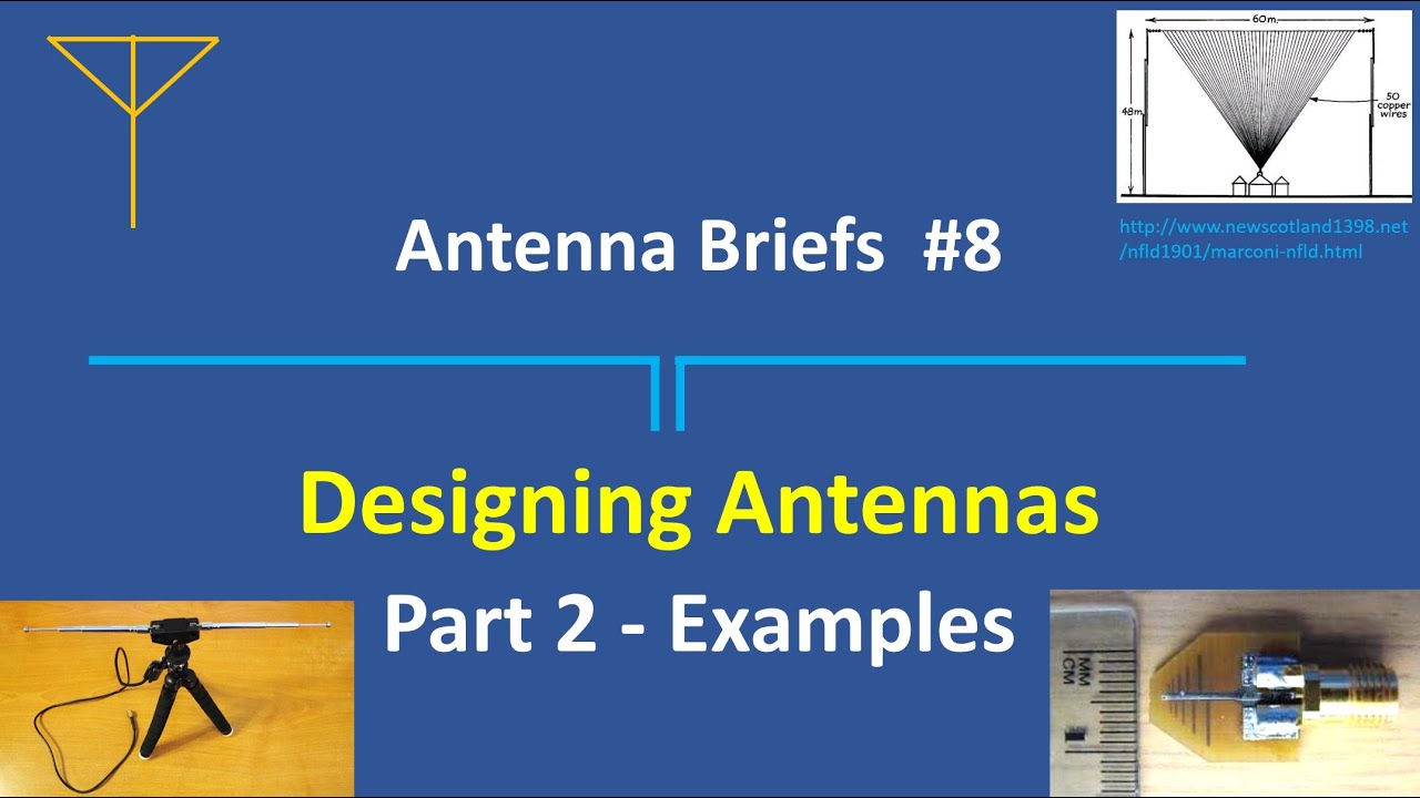 Antenna Design (with examples) - Episode 8, Part 2, of Antenna Briefs ...