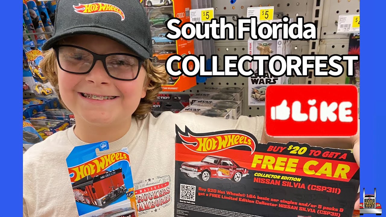 South Florida Collector Fest Treasure Hunting for HOT WHEELS - YouTube