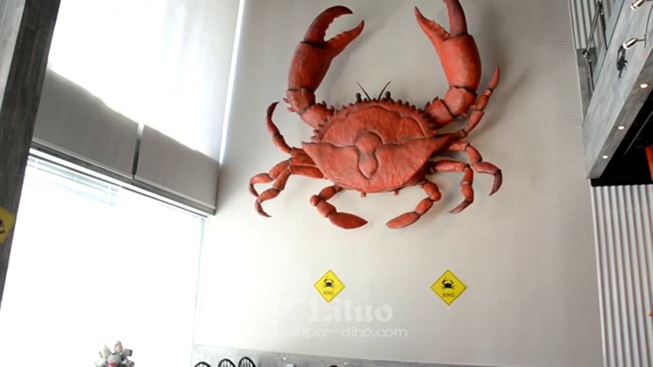 Animatronic Realistic Animal Crab\Glyptodon\Lion Model for Sale - YouTube