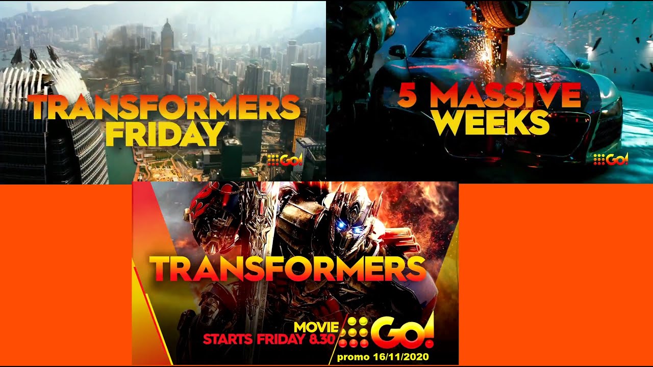 Transformers Fridays 9Go! promo 16/11/2020 - YouTube