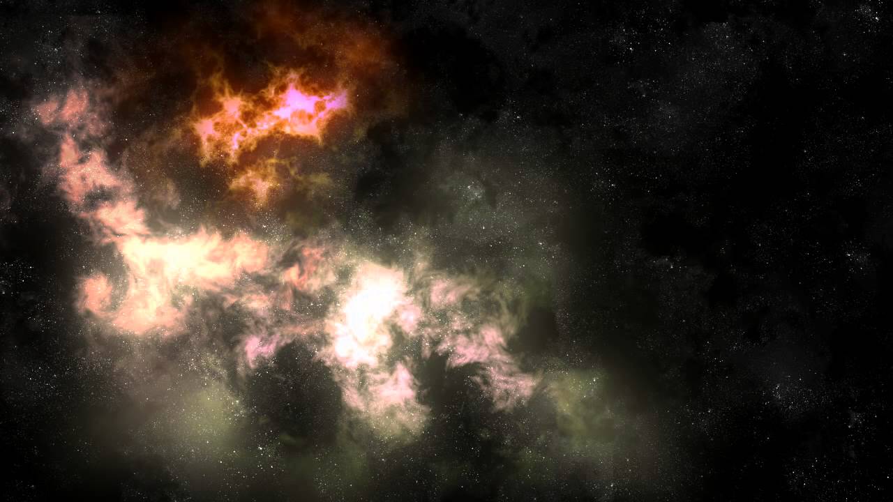 Nebula And Stars After Effects Background - YouTube
