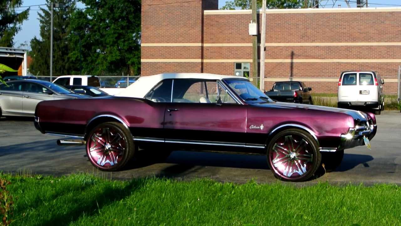 1967 Olds Cutlass Convertible on Davins HD - YouTube