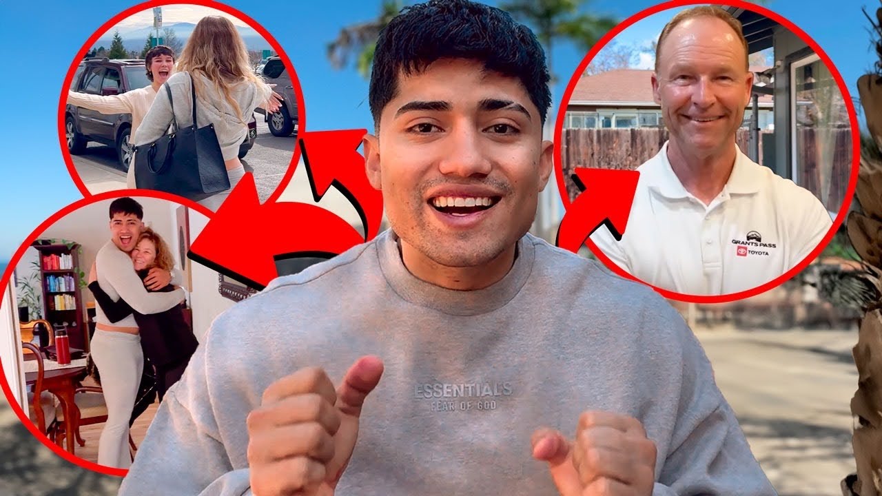 Visitando a la familia de mi gringa por sorpresa || JC AND SONDRA - YouTube