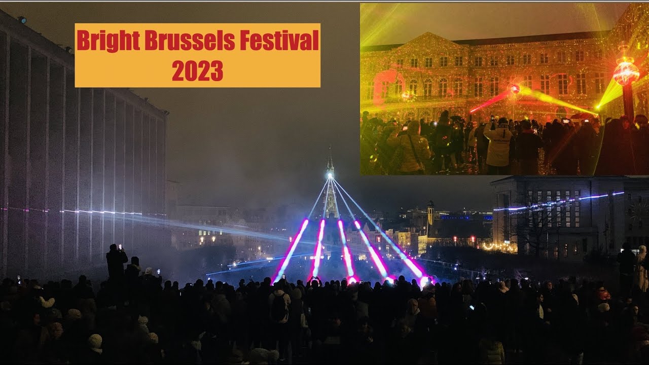Bright Brussels Festival 2023 | The Brussels Festival of Lights | Crazy ...