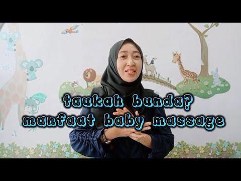 Baby Massage (Pijat Bayi) yang aman dilakukan di rumah