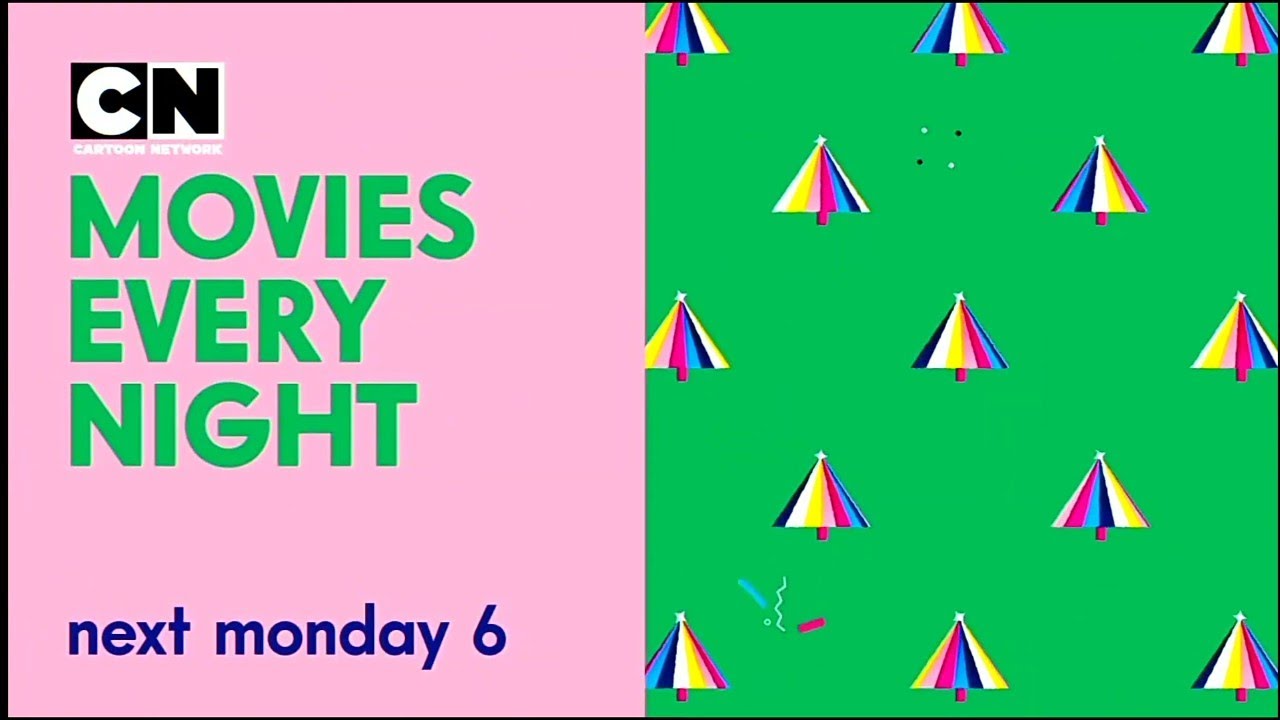 Cartoon Network US - Pastel Rebrand | Movies Every Night Promo Bumper ...