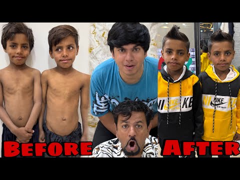 Gareeb Bacho Ko Ameer Bana Dea 😍 Twins Brothers Surprise 😮