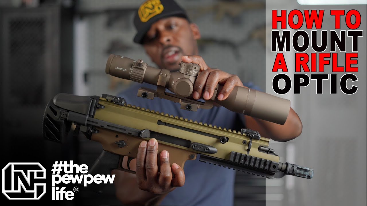 How To Mount A Rifle Optic For Dummies | ARO News