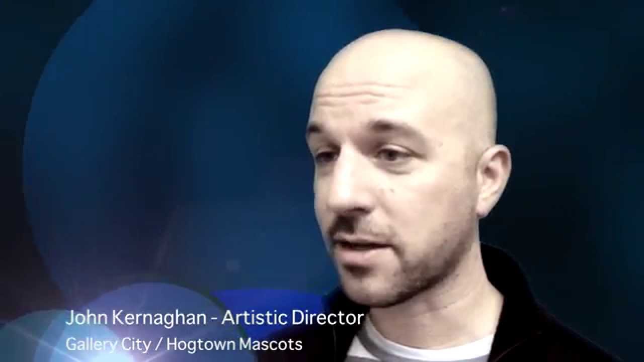 Gallery City Artistic Director - John Kernaghan - YouTube