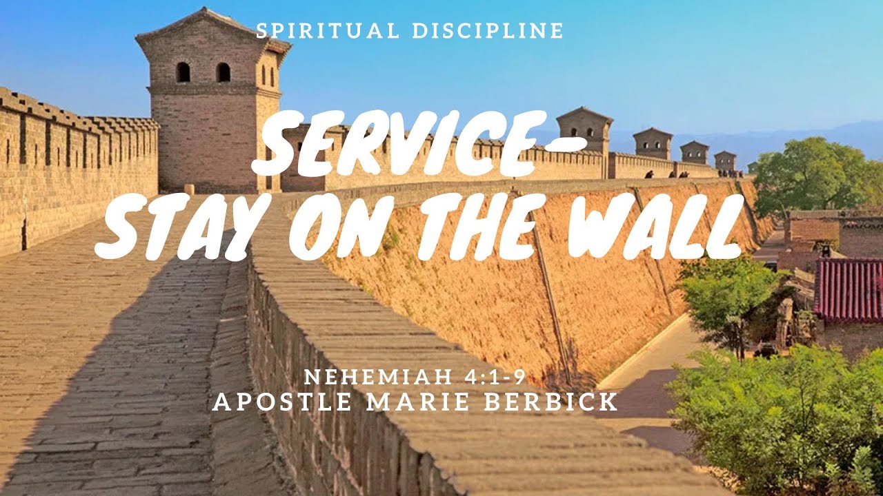 Spiritual Discipline | Service- Stay on the wall - YouTube