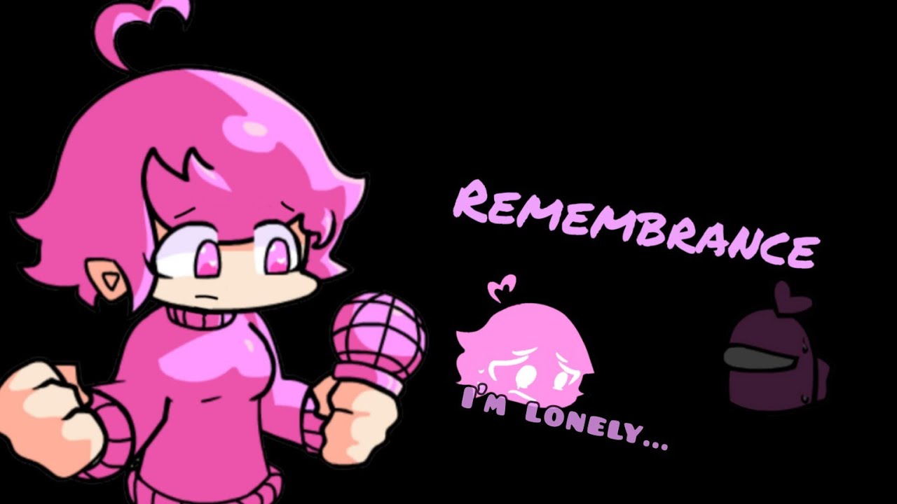 [friday night funkin'] 혼자 남아있는 pink... - YouTube