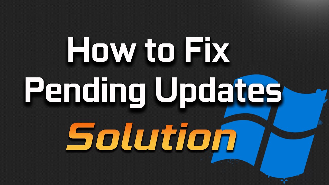 How To Fix Windows 10 Updates Pending and Not Installing Issue - [2025 ...