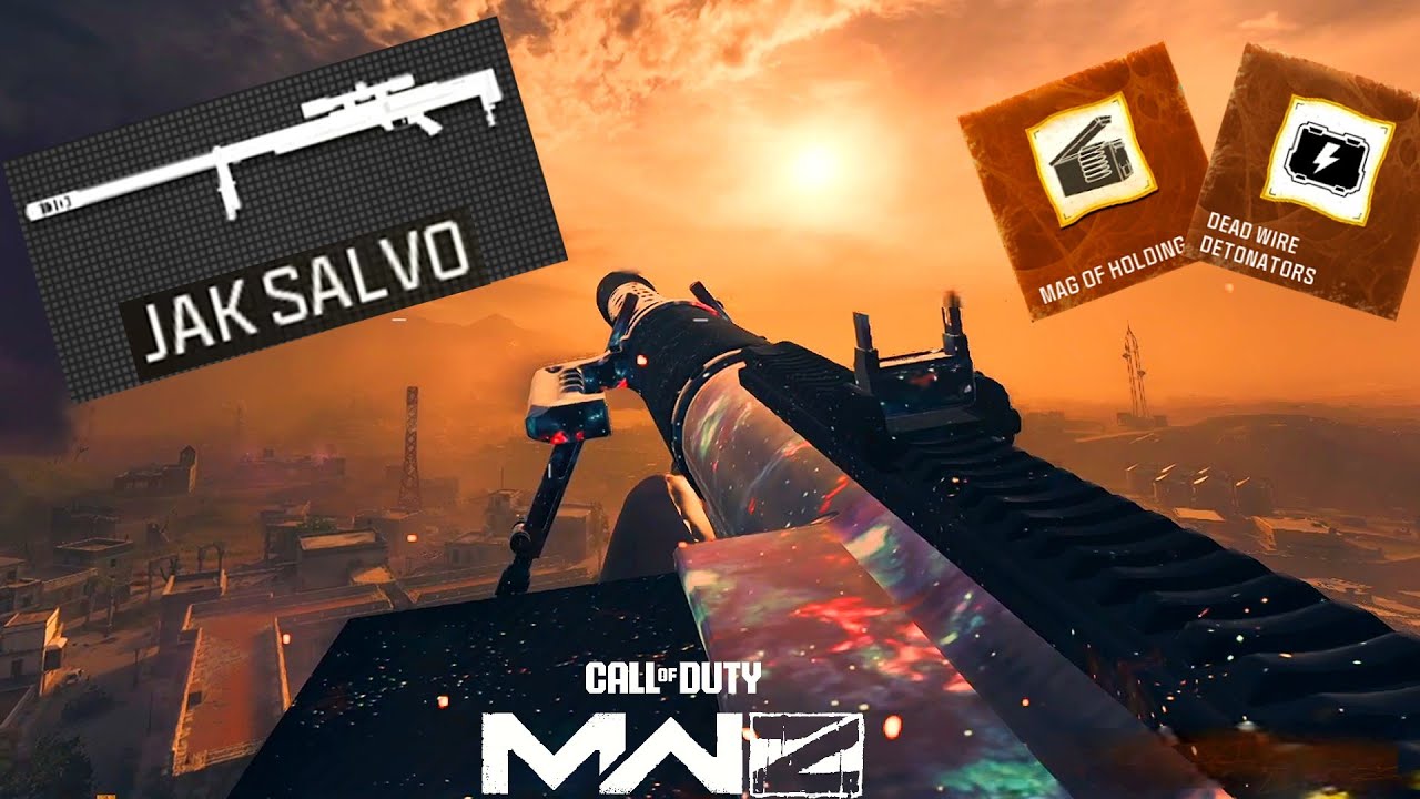 New Amazing Rocket Gun (JAK SALVO) it's Weird🫥 IN MW3 ZOMBIES - YouTube