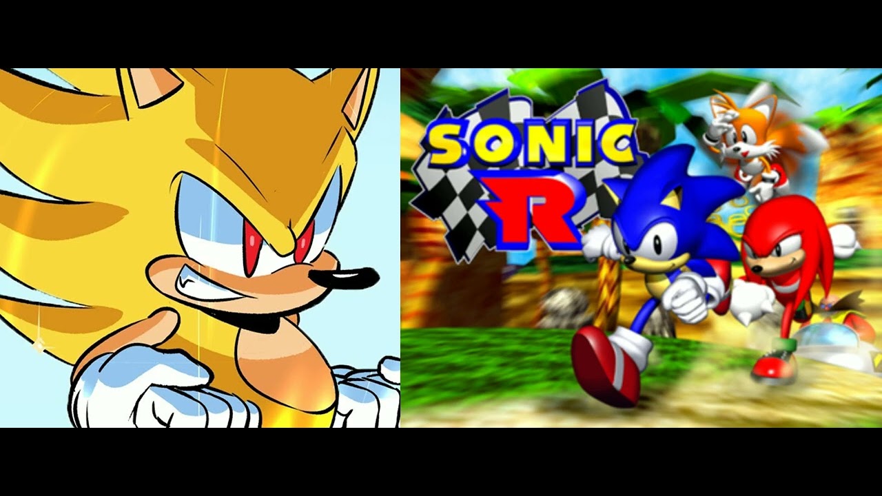 Super Sonic Racing (FNF HD + Sonic R Version Mashup) - YouTube
