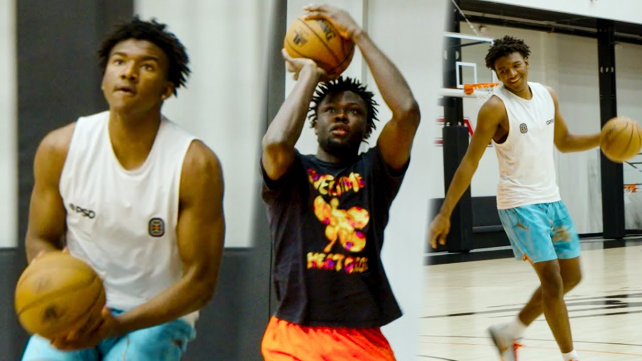 Karter Knox & Big Nate Full RWE Shooting Workout! Future PROS IN THE ...