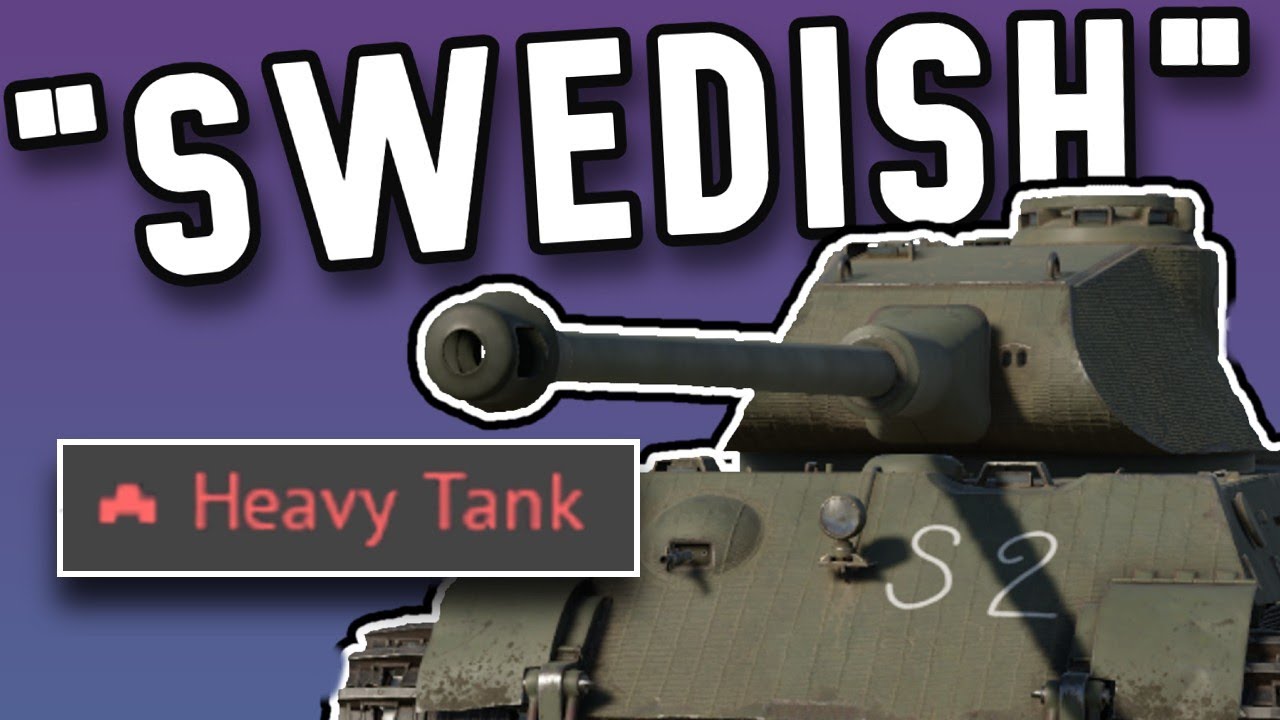 This tank is "Swedish"... - YouTube