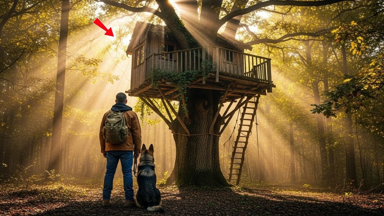 Veteran Finds an Old Treehouse in the Mountains — What His Dog ...