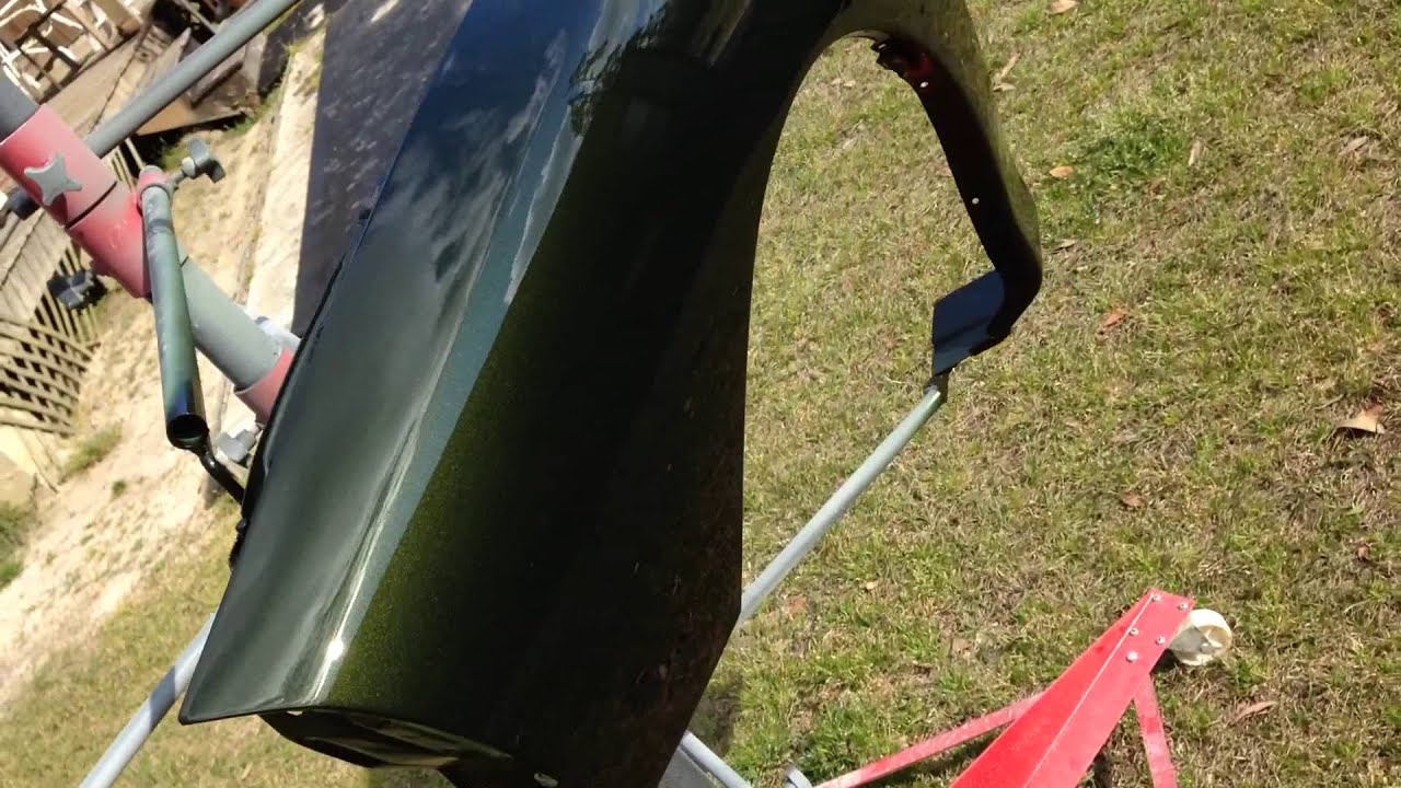 Spray out panel color code 6v4 going on project cav/sunfire - YouTube