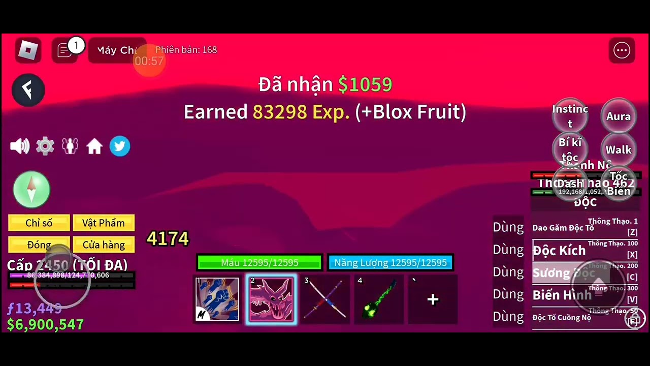 Venom độc rồng Blox Fruits - YouTube