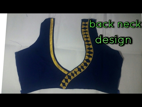 How To Make A Beautiful blouse Design/blouse design - YouTube