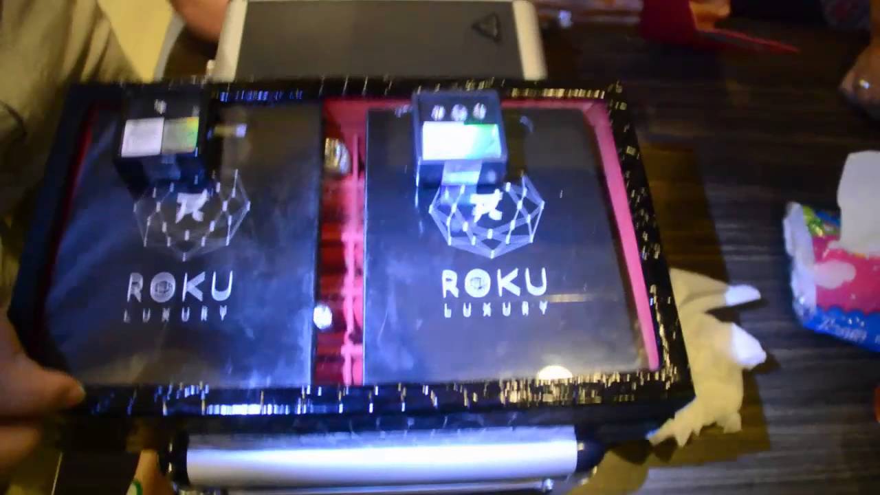 Roku Luxury Roku Diamond scretch glass demo - YouTube
