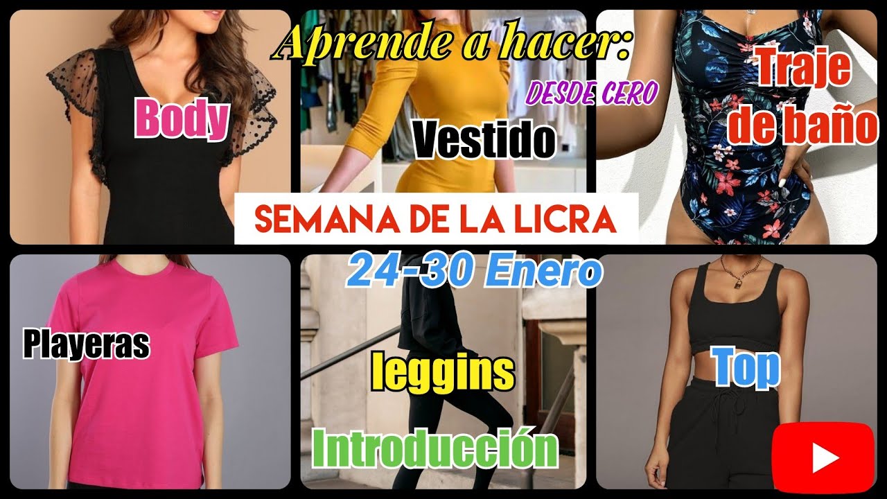 Semana de la licra DÍA 1 | Introducción al curso, Tips para manejar mejor la licra - YouTube