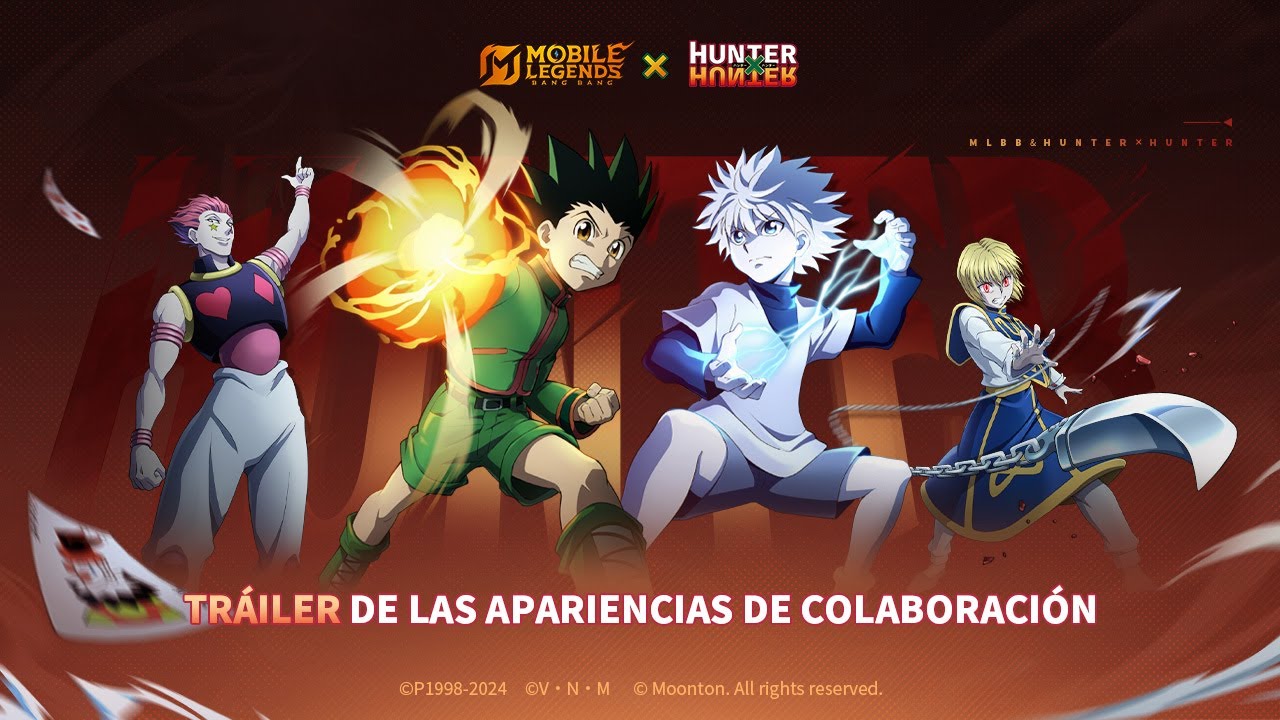 Nuevas Apariencias de Colaboración | MLBB & HUNTER×HUNTER | Mobile ...