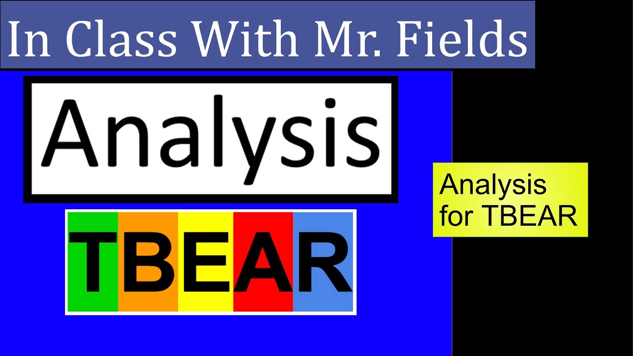 Analysis for TBEAR - YouTube