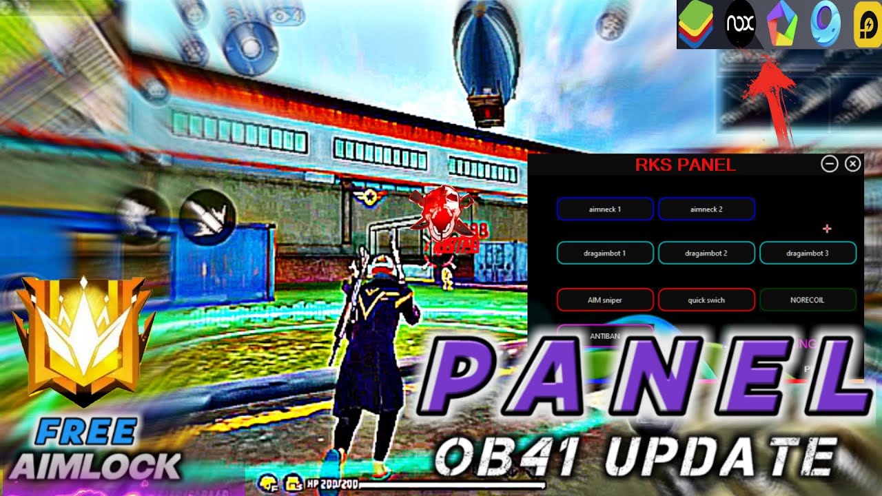 OB41 FREE FIRE PC PANEL | PAID PANEL FREE | FAKE DAMAGE FIXED | FREE ...