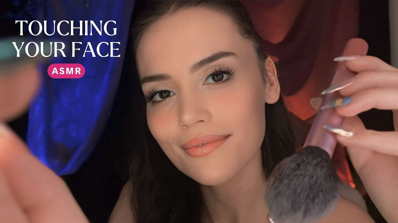 ASMR - Face Touching - Helping You Sleep Gently - YouTube