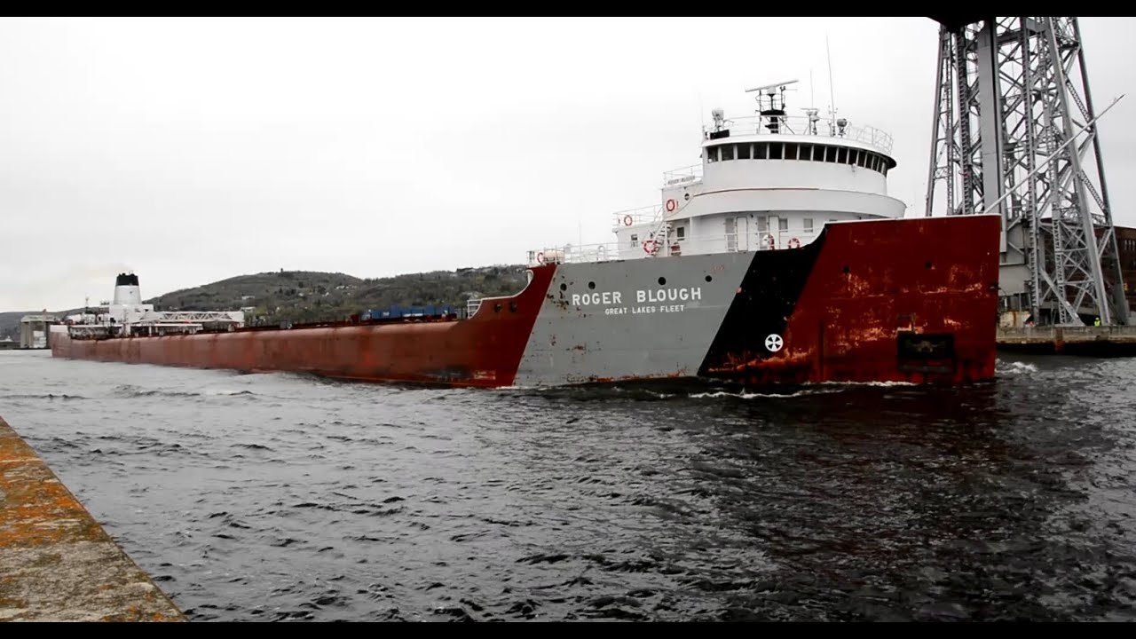 ROGER BLOUGH With a Load of Iron Ore - YouTube