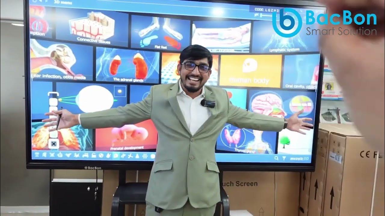 পৃথিবীর সবচেয়ে বড় স্মার্টবোর্ড এখন ব্যাকবনে | World Largest Digital Smart Board | BacBon ...