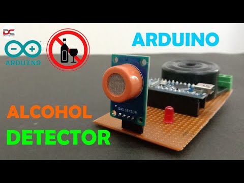 Arduino Alcohol Detector | MQ-3 Sensor | Dharani creations - YouTube