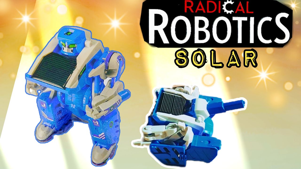 Robotics Science Experiment using Solar energy / Solar Robots part 2 ...