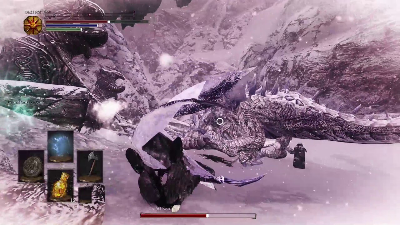 Seath the Paledrake - Dark Souls™ Skyrim - YouTube