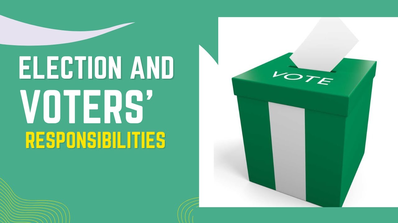ELECTION AND VOTERS RESPONSIBILITIES 155 - YouTube