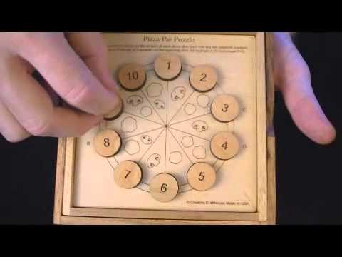 Pizza Pie Puzzle - math & logic brain teaser - YouTube