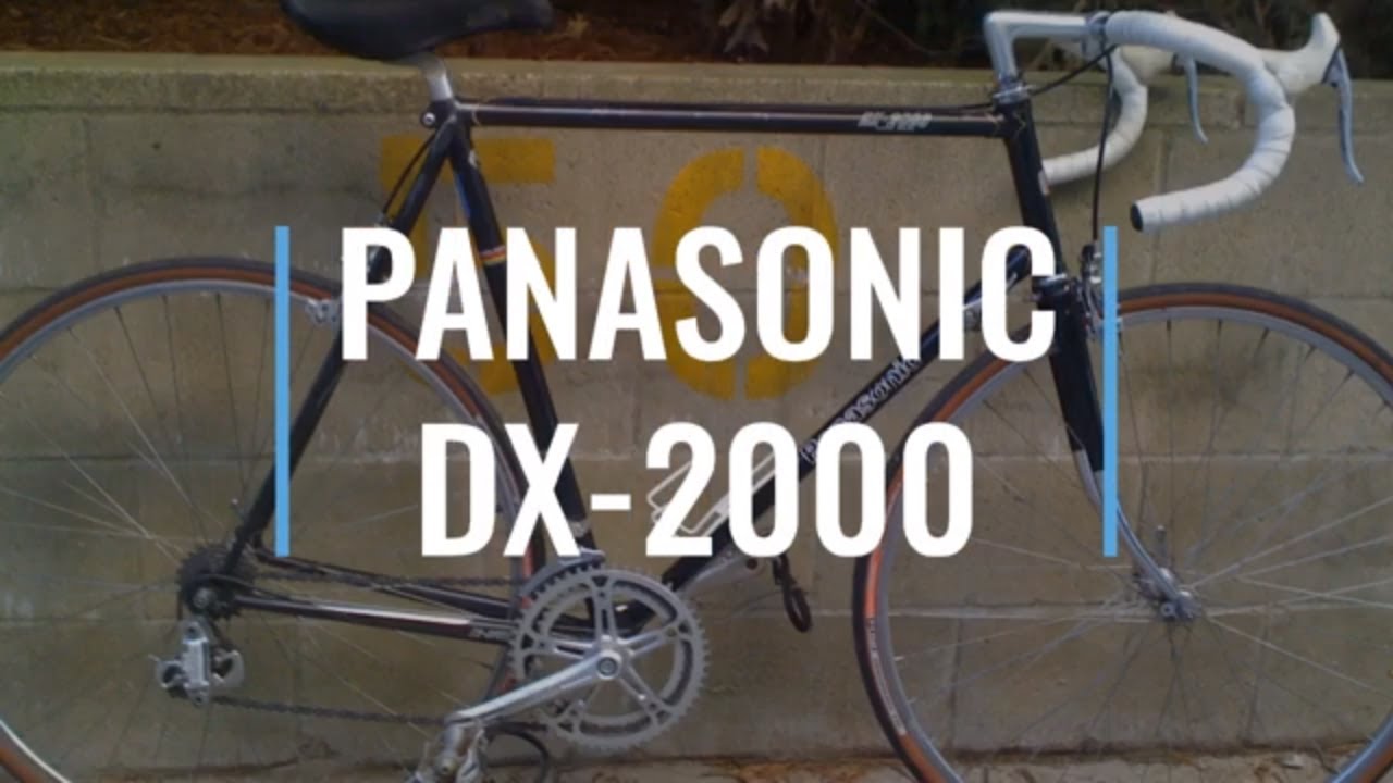 PANASONIC DX-2000 Vintage Steel Japanese Road Bike - YouTube