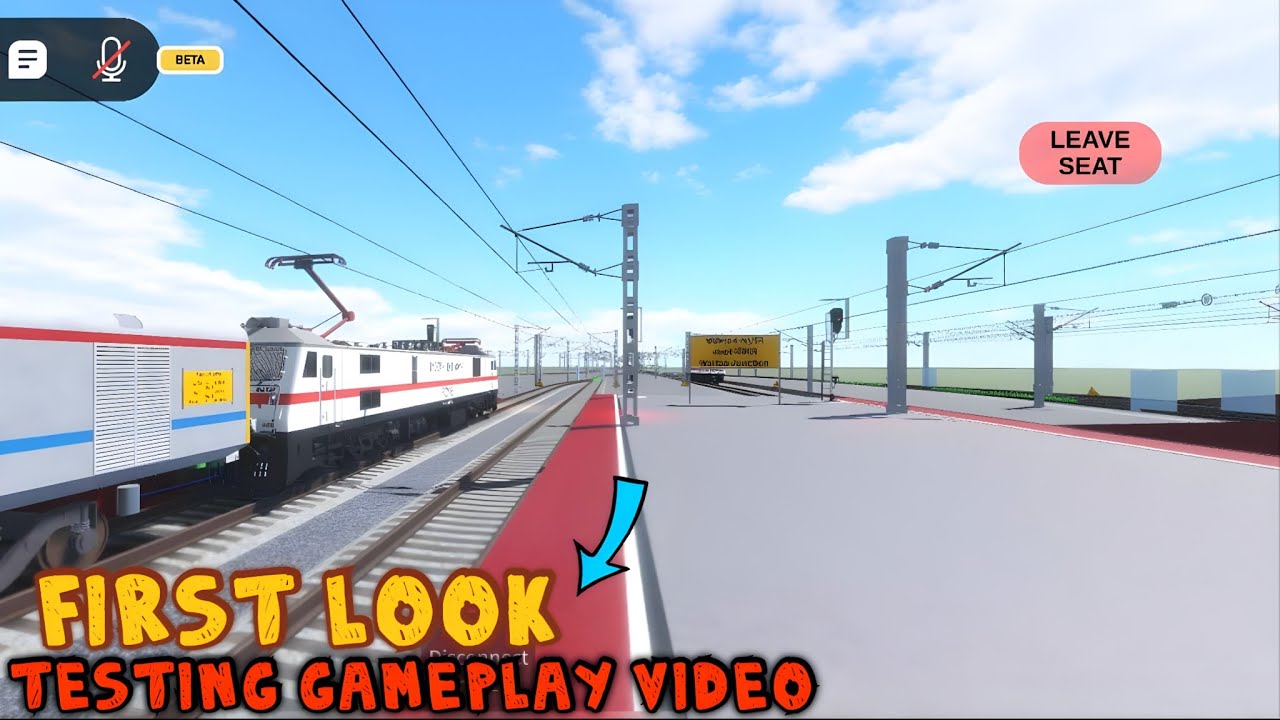 Roblox IR SIM Testing Gameplay Video| IR SIM| NEW INDIAN TRAIN Game ...